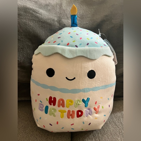 Squishmallows | Toys | Happy Birthday Squishmallow | Poshmark